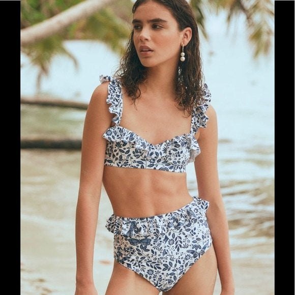 Agua Bendita | Swim | New Agua Bendita Margot Aquarela Bikini Top | Poshmark